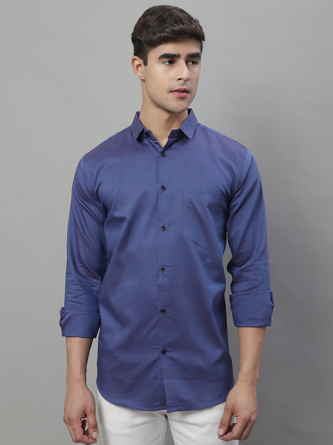 Unique and Classy Casual Shirt - Blue – houseofmajestic
